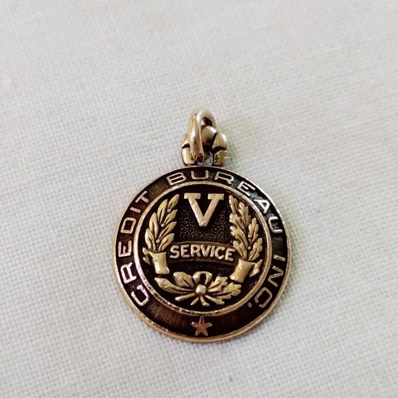 OC Tanner | Jewelry | Vintage Credit Bureau V Service Cto 1 10k Gold ...